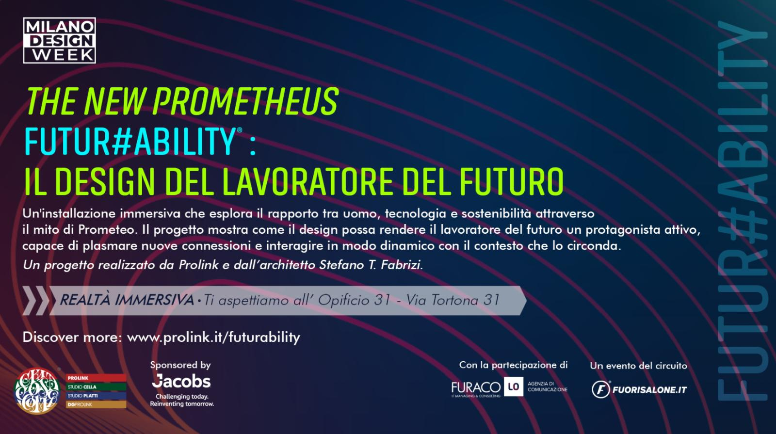 Evento 2025 - "The New Prometheus: Il design del lavoratore del futuro ...